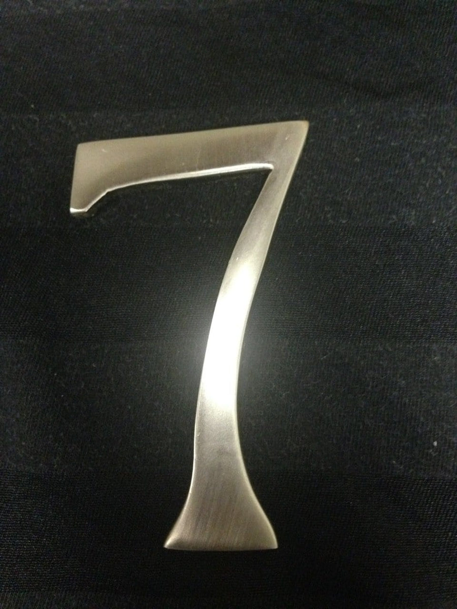 3 Inch Brushed Nickel - #7 – Carolina Mailboxes, Inc.